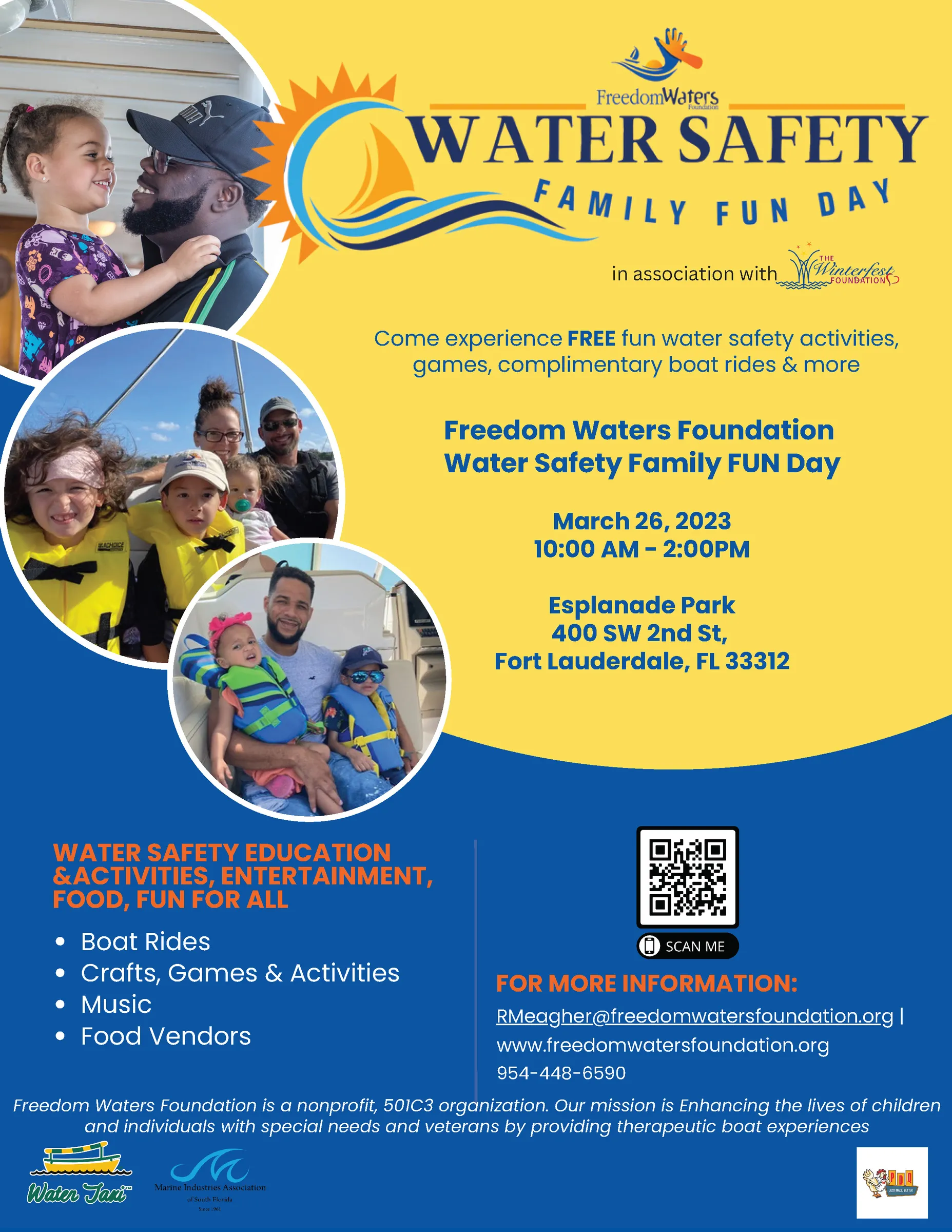 Water Safety Family Fun Day - Freedom Waters Foundation